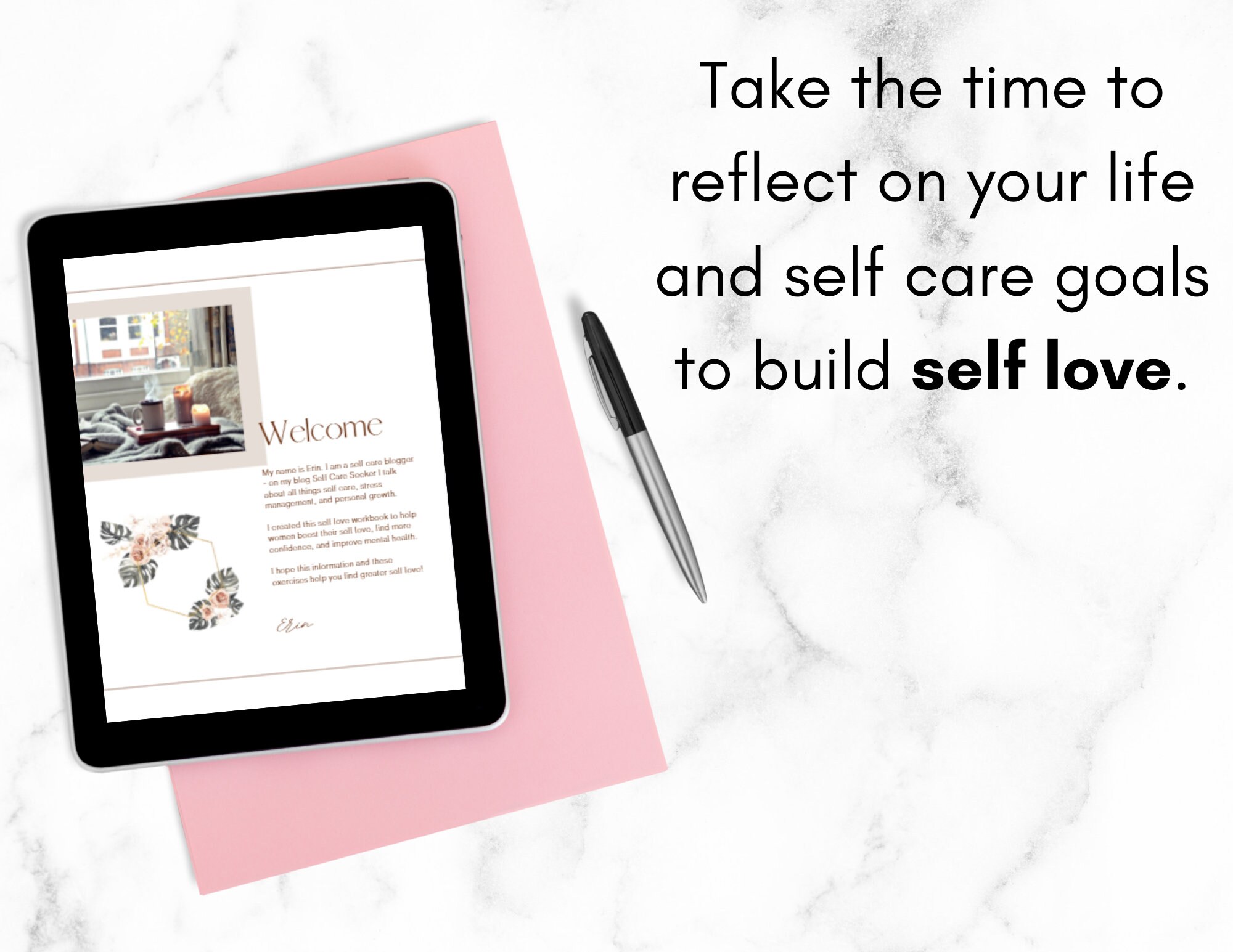 Self Love Planner Self Love Journal Self Love Workbook Self Care ...