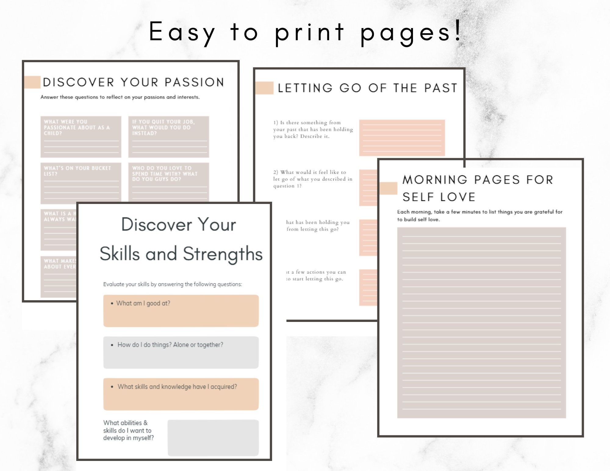 Self-love Workbook | Self Love Journal | Self Care | Self Help Journal ...