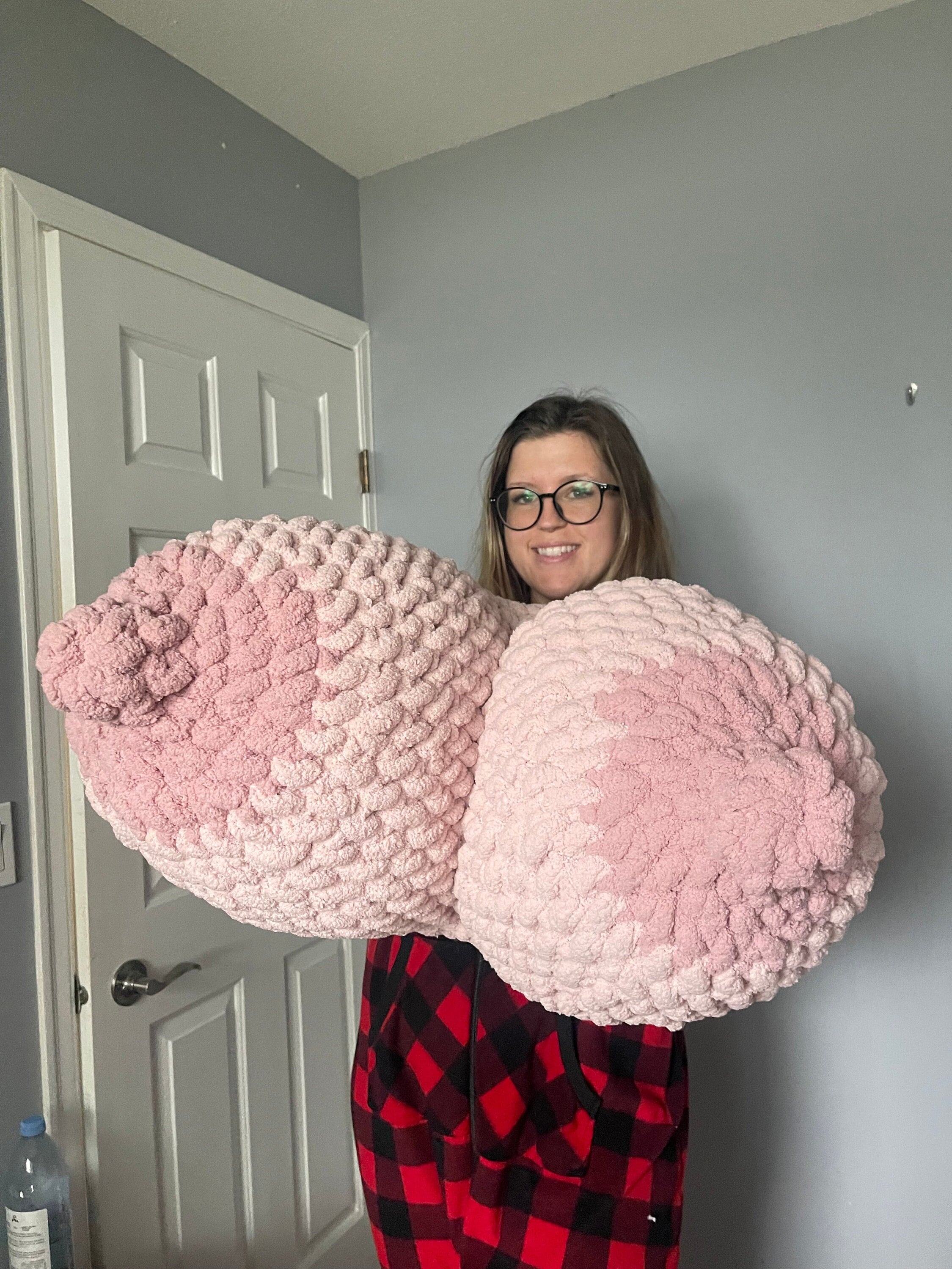 Jumbo Crochet Boobs Crochet Boobies Boobie Pillow Adult - Etsy
