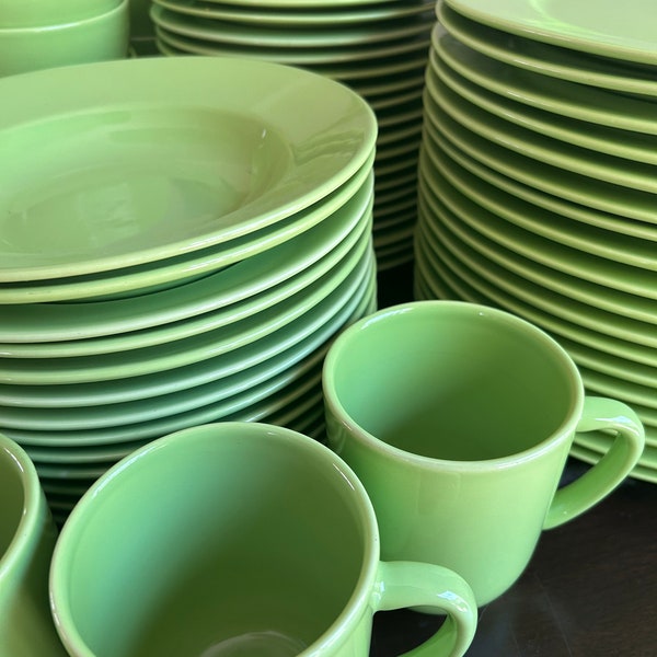 Green Dinnerware - Etsy