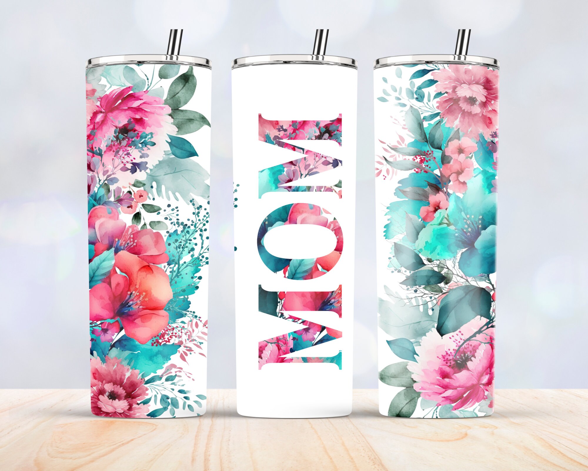 38 Wraps Mother's Day Tumbler Wrap BUNDLE Kids Names - Etsy