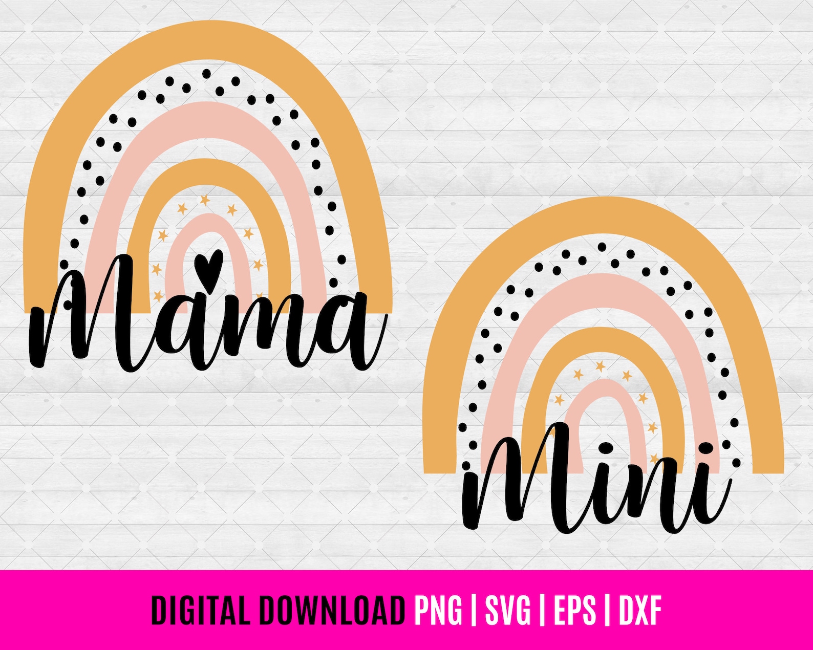 Mama and Mini Svg, Mama Svg, Mini Svg, Mommy and Me Svg, Mama's Girl ...
