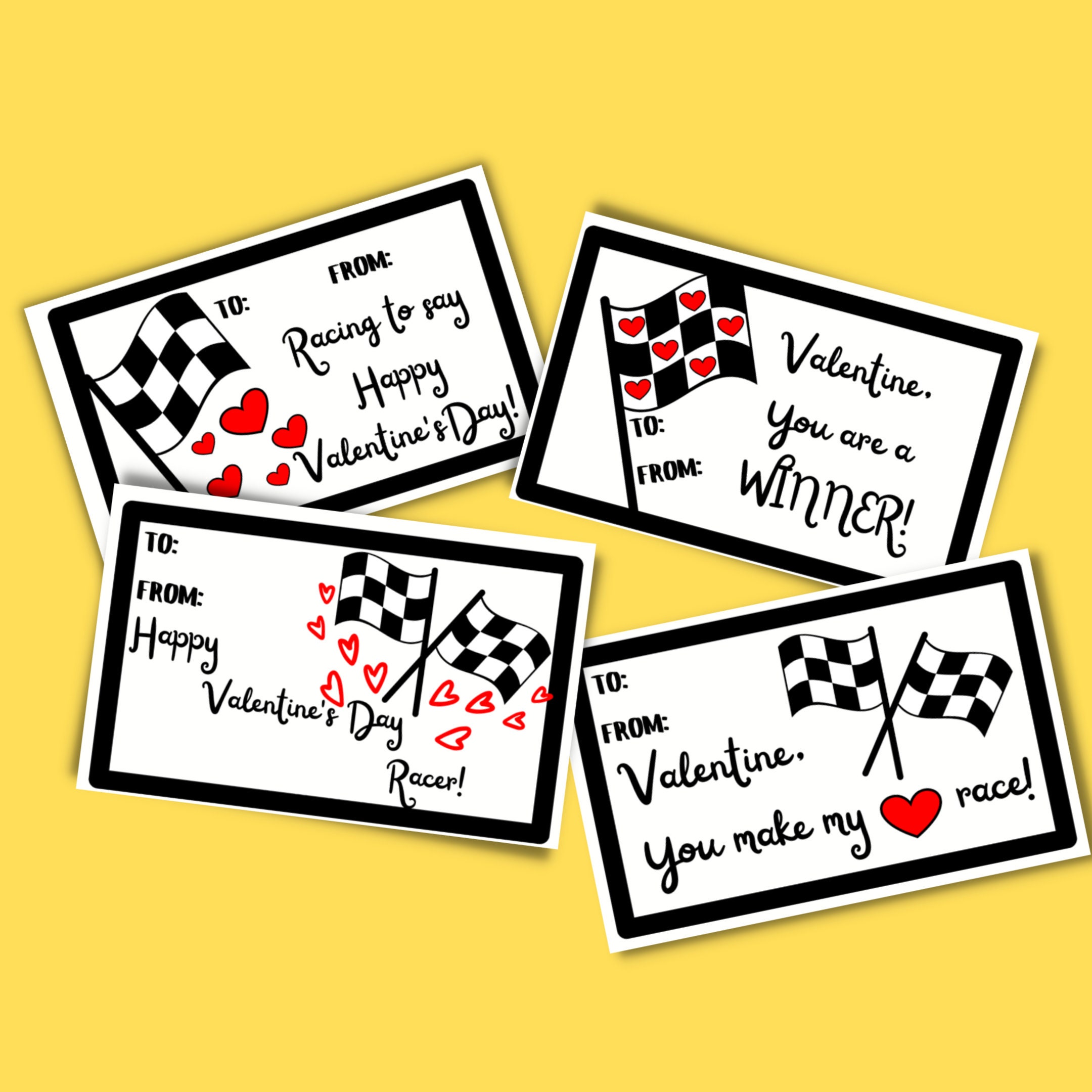 Printable Valentine Cards for Kids, Motocross Valentine Card ...