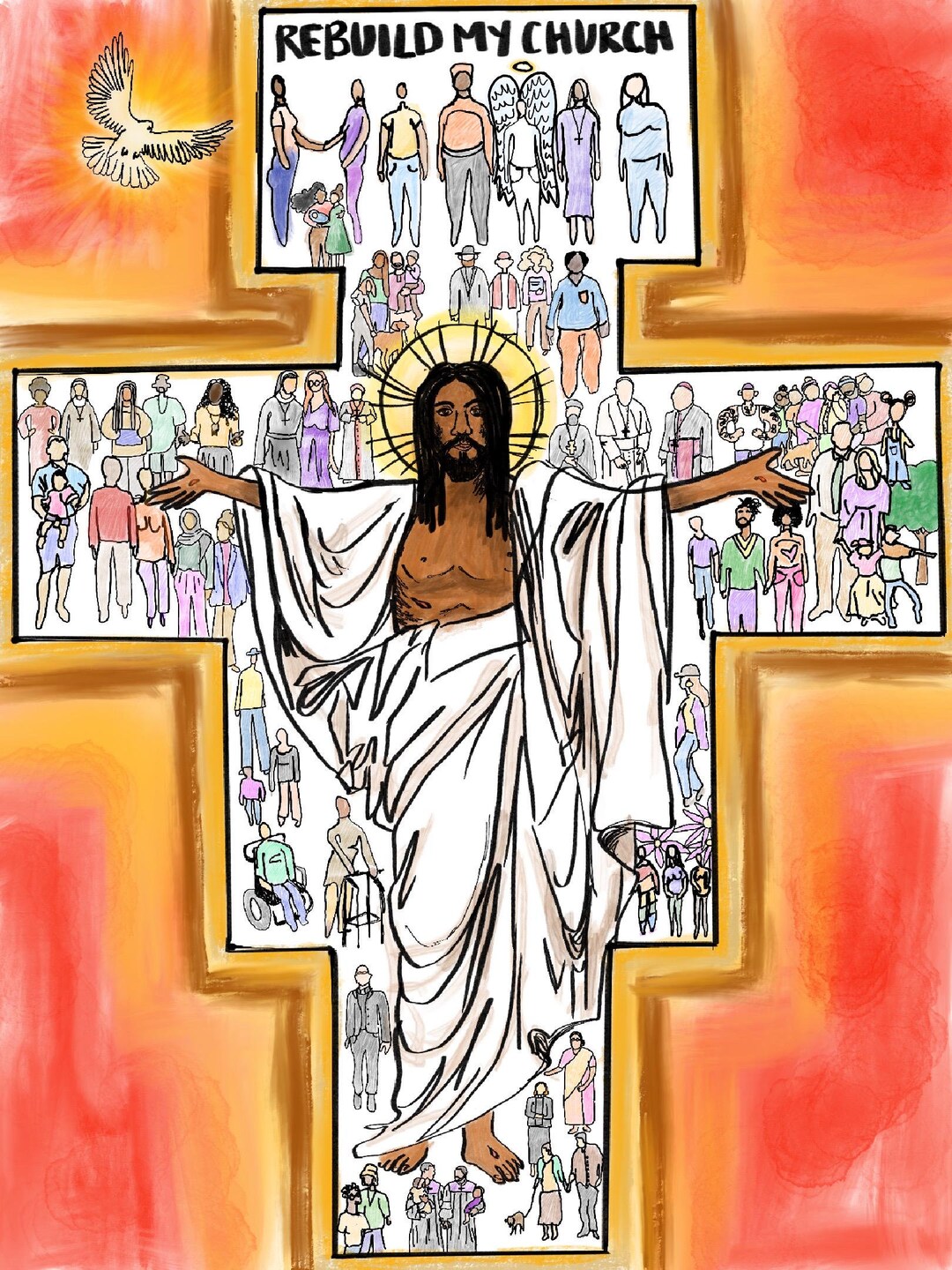 Rebuild My Church - Etsy
