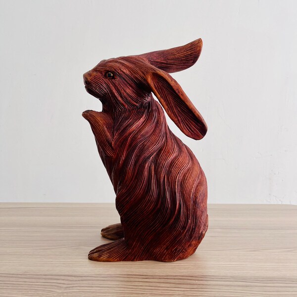 Rabbit Sculpture - Etsy