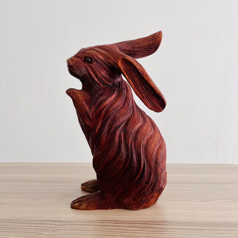 Rabbit Sculpture - Etsy