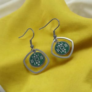 Modern Circuit Ring - Geeky PCB Jewelry | Cyberpunk Circuit Ring Gift ...