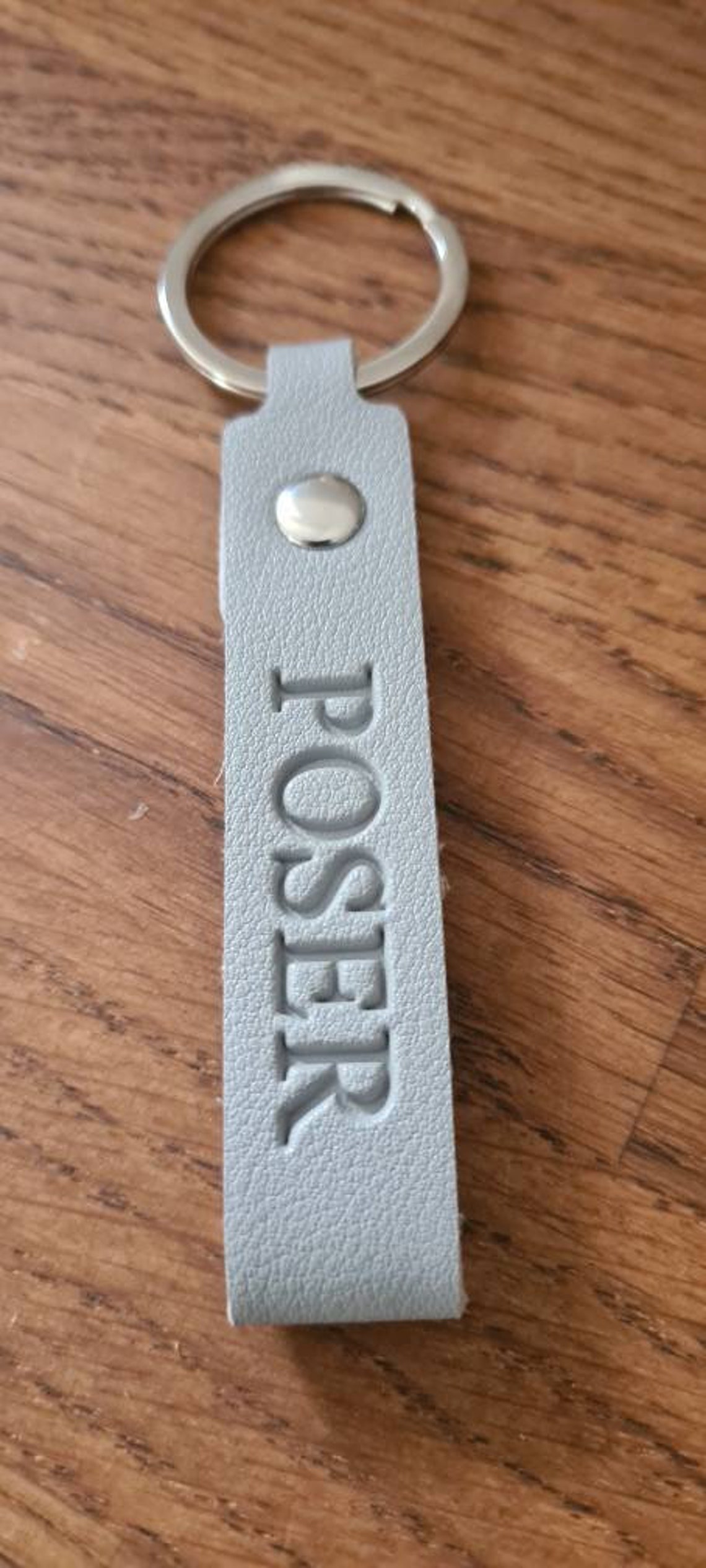 PERSONALISED LEATHER Keyring....free Delivery - Etsy UK