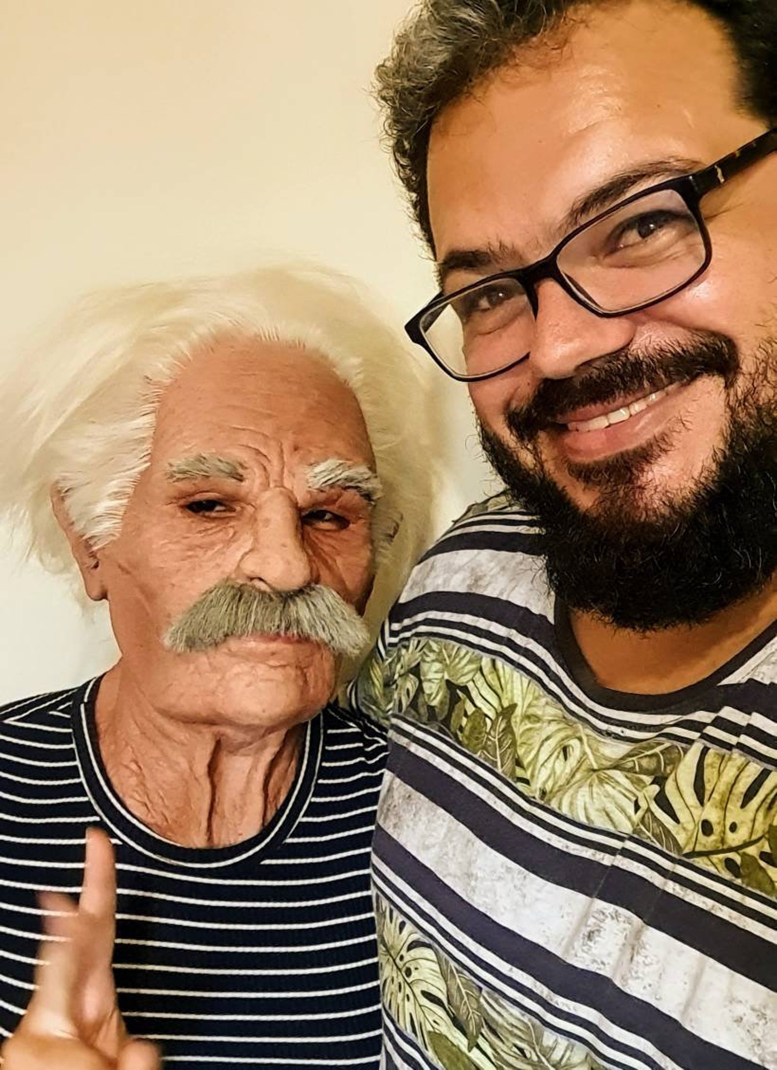 Realistic Latex Mask - Old Man - Einstein Version. - Etsy