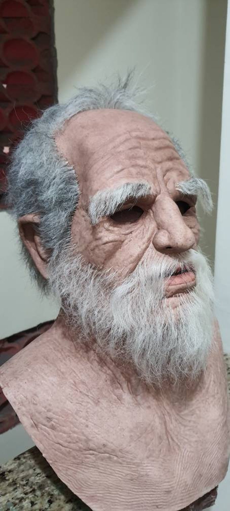 Realistic Latex Mask - Old Man - Etsy