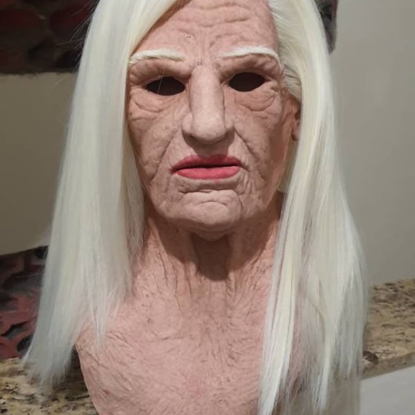Realistic Female Silicone Mask - Etsy