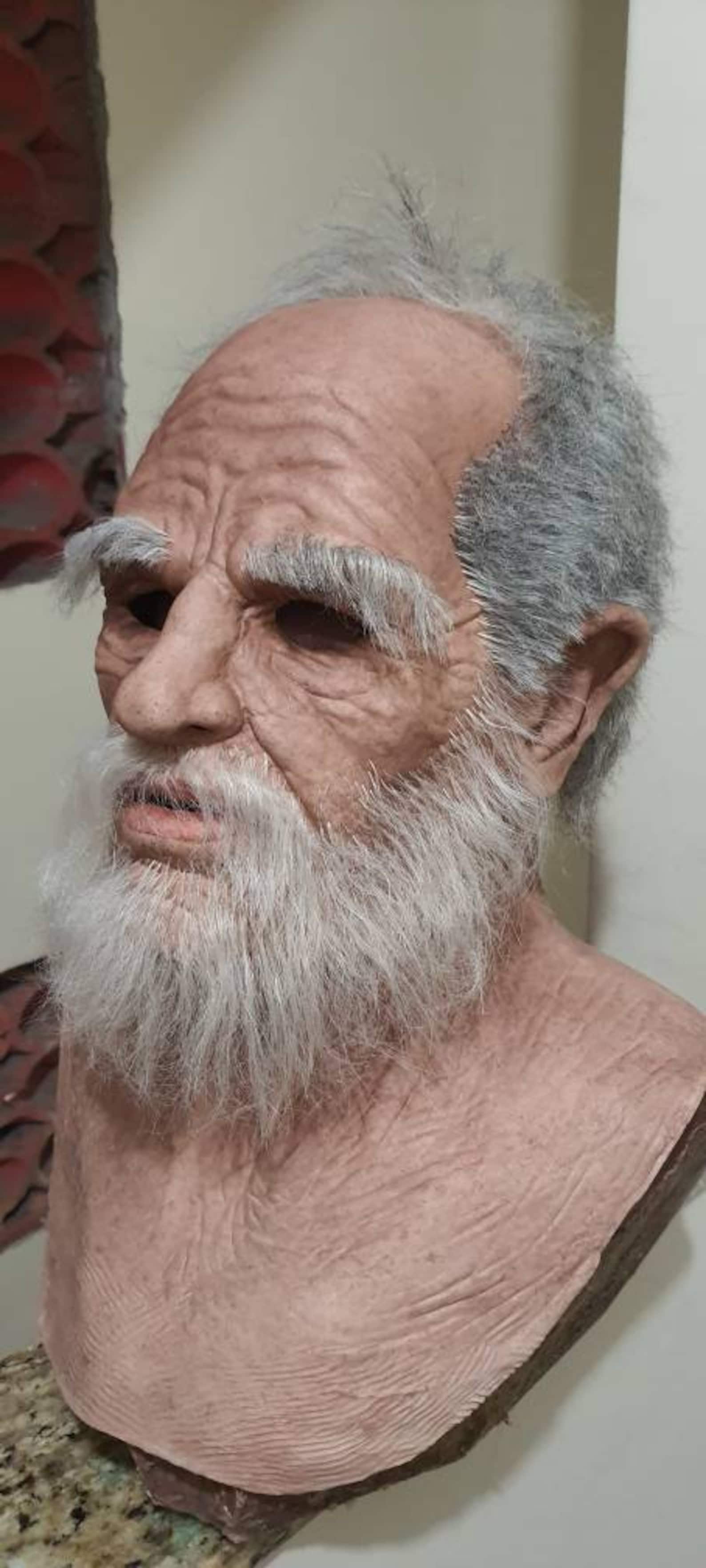 Realistic Latex Mask - Old Man - Etsy