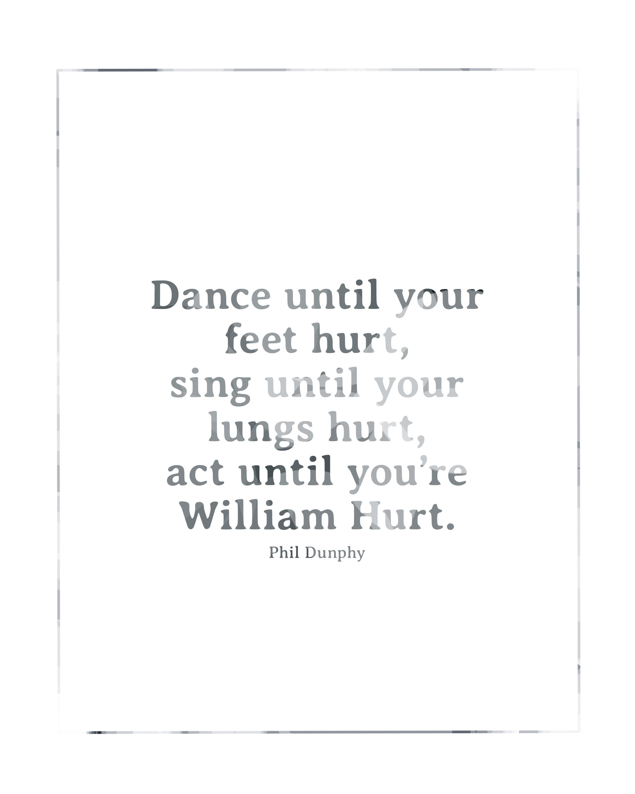 Philsosophy Modern Family Phil Dunphy Quote Wall Art - Etsy