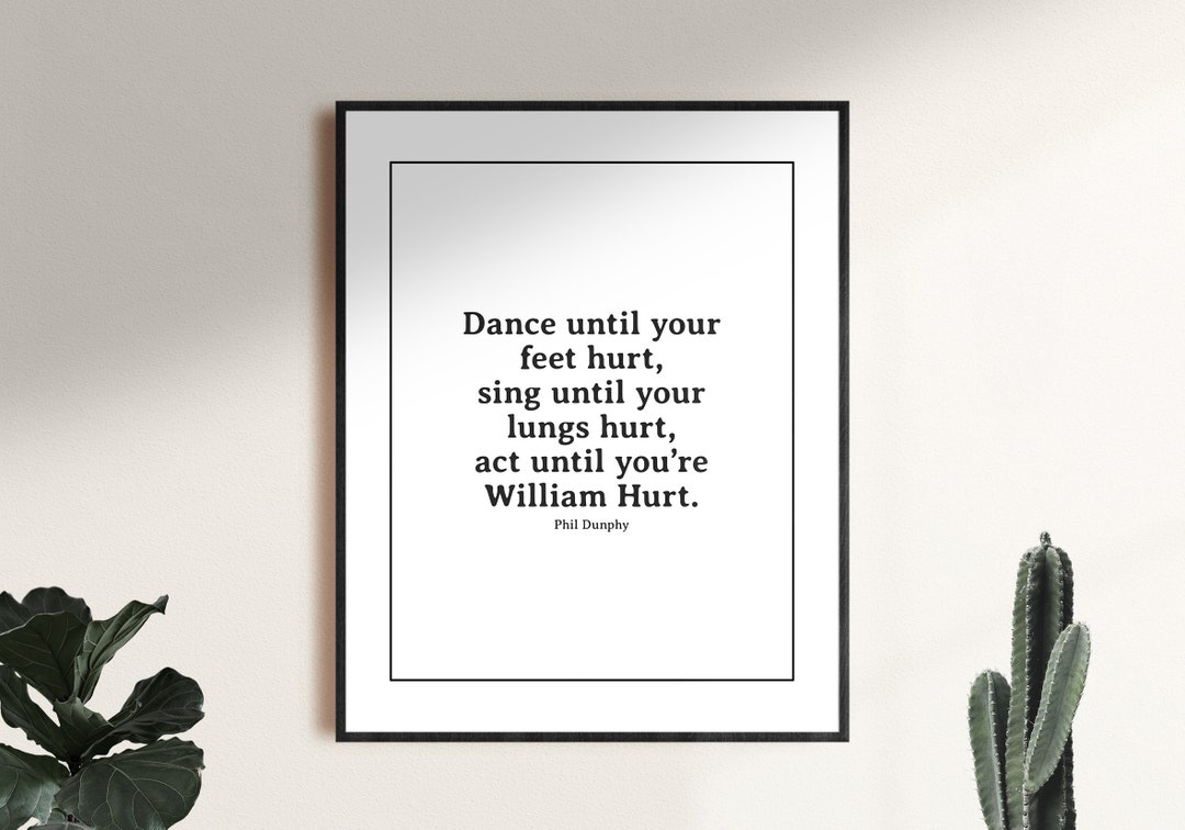 Philsosophy Modern Family Phil Dunphy Quote Wall Art - Etsy