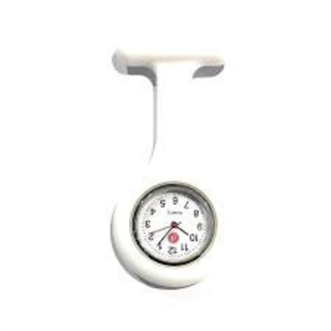 Cute Doctor Nurses Brooch Pin Pocket Fob Watch, Brand New Silicone ...