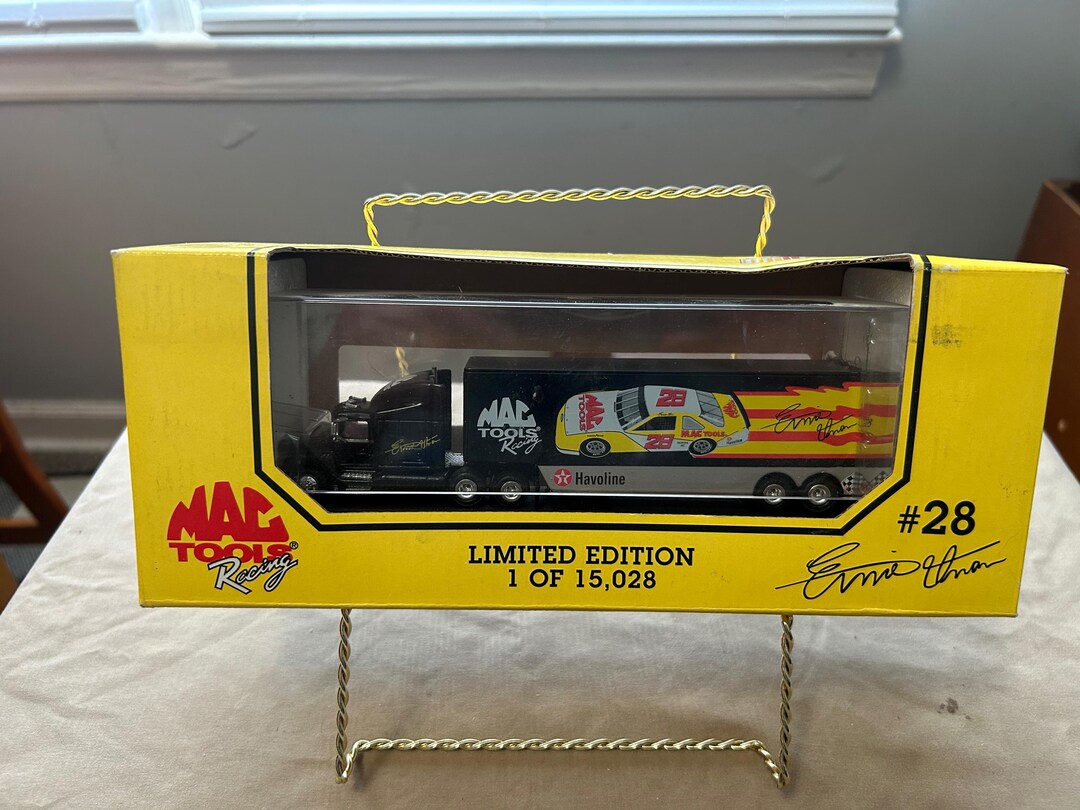 Racing Champions Mac Tools Racing Transporter #28 Ernie Irvan Die-cast ...