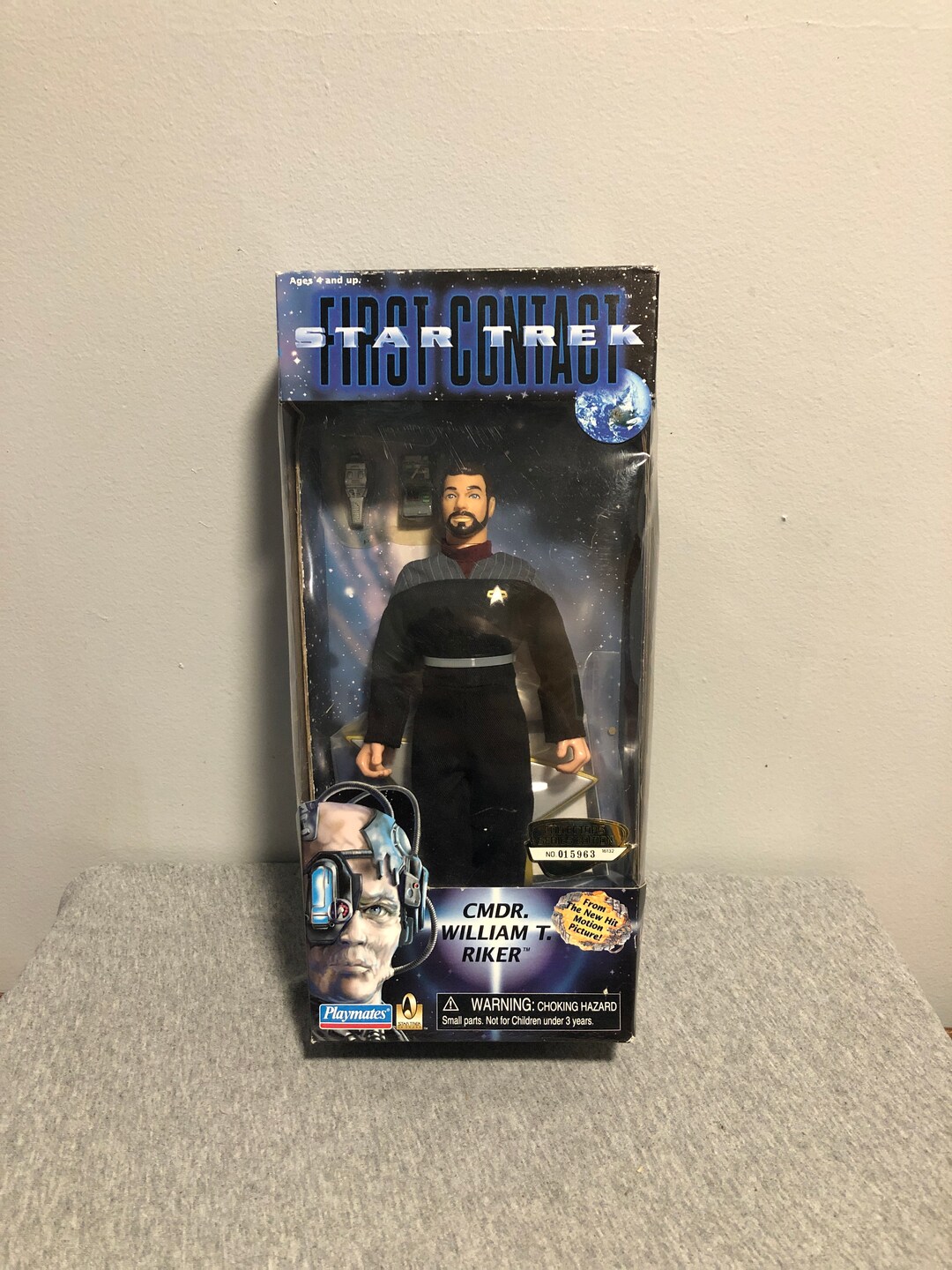 Star Trek First Contact CMDR. William T. Riker Action Figure - Etsy