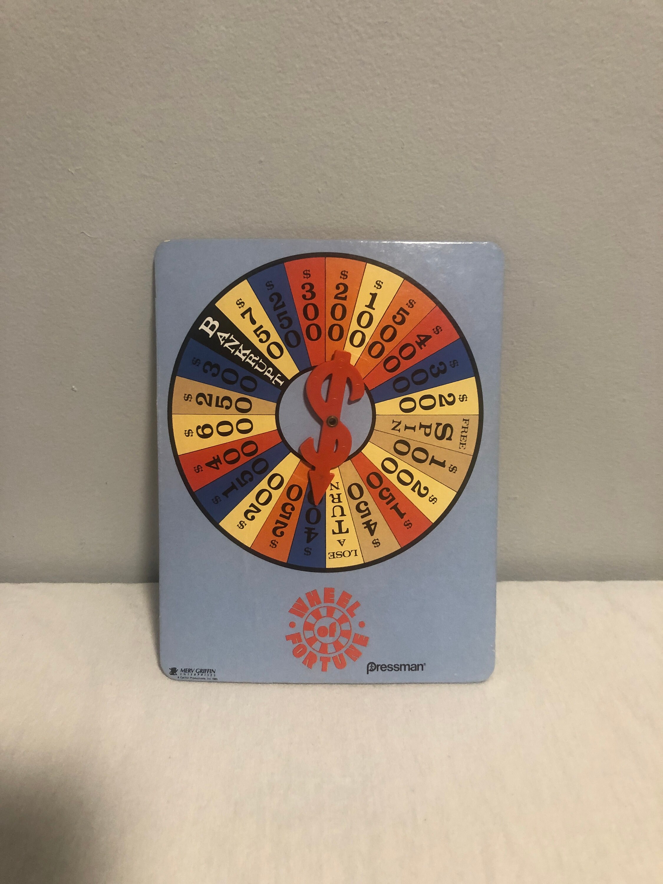 Wheel of Fortune- Home Game - Etsy