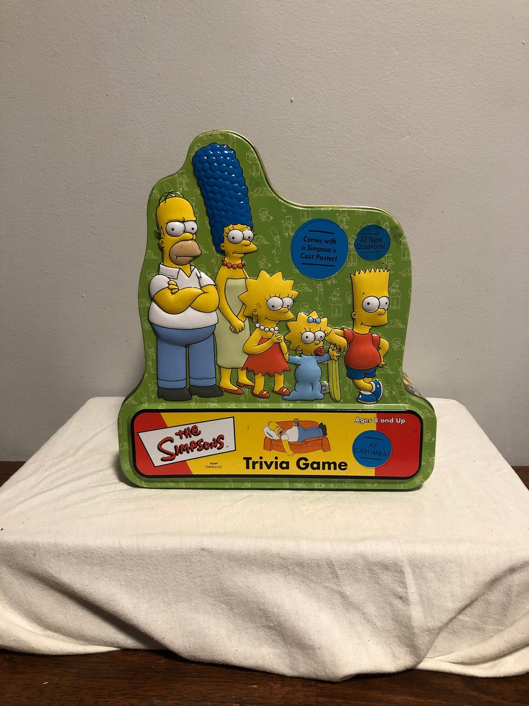 The Simpson Trivia Game- Cardinal - Etsy