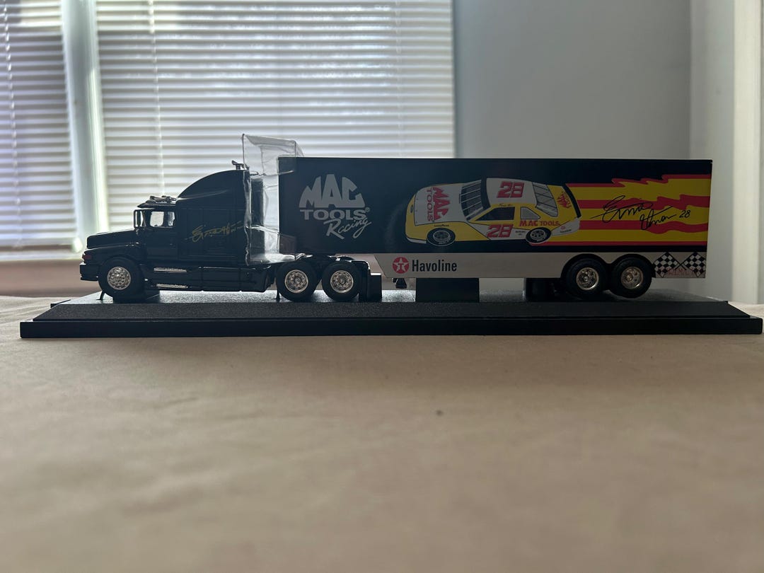Racing Champions Mac Tools Racing Transporter #28 Ernie Irvan With ...