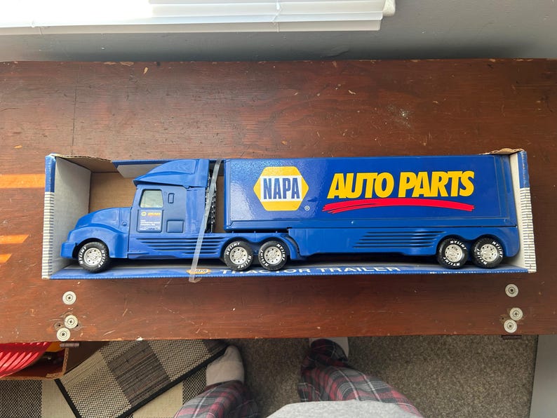 Nylint Napa Auto Parts Tractor Trailer 1995 - Etsy