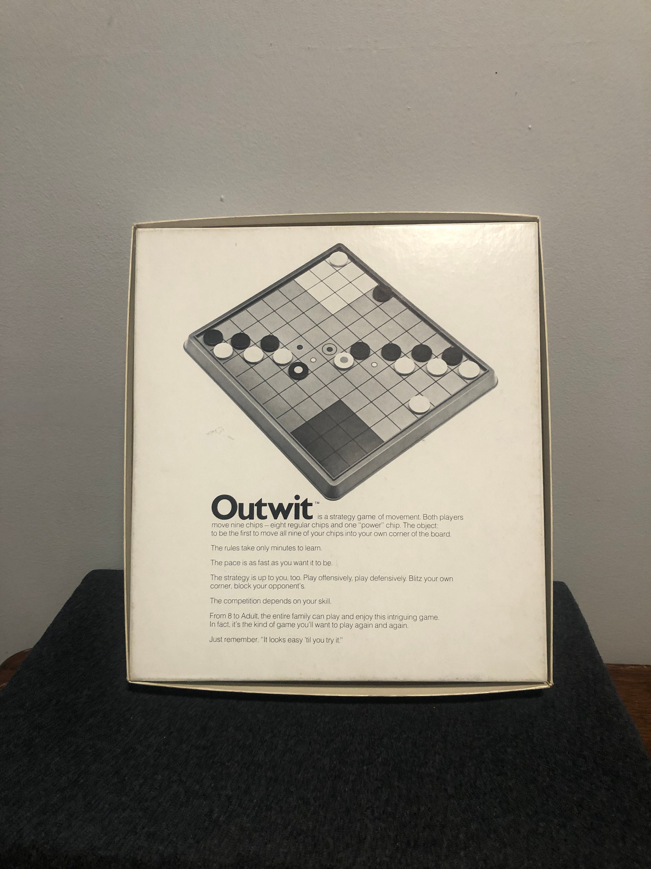 Vintage Outwit Board Game 1978 - Etsy