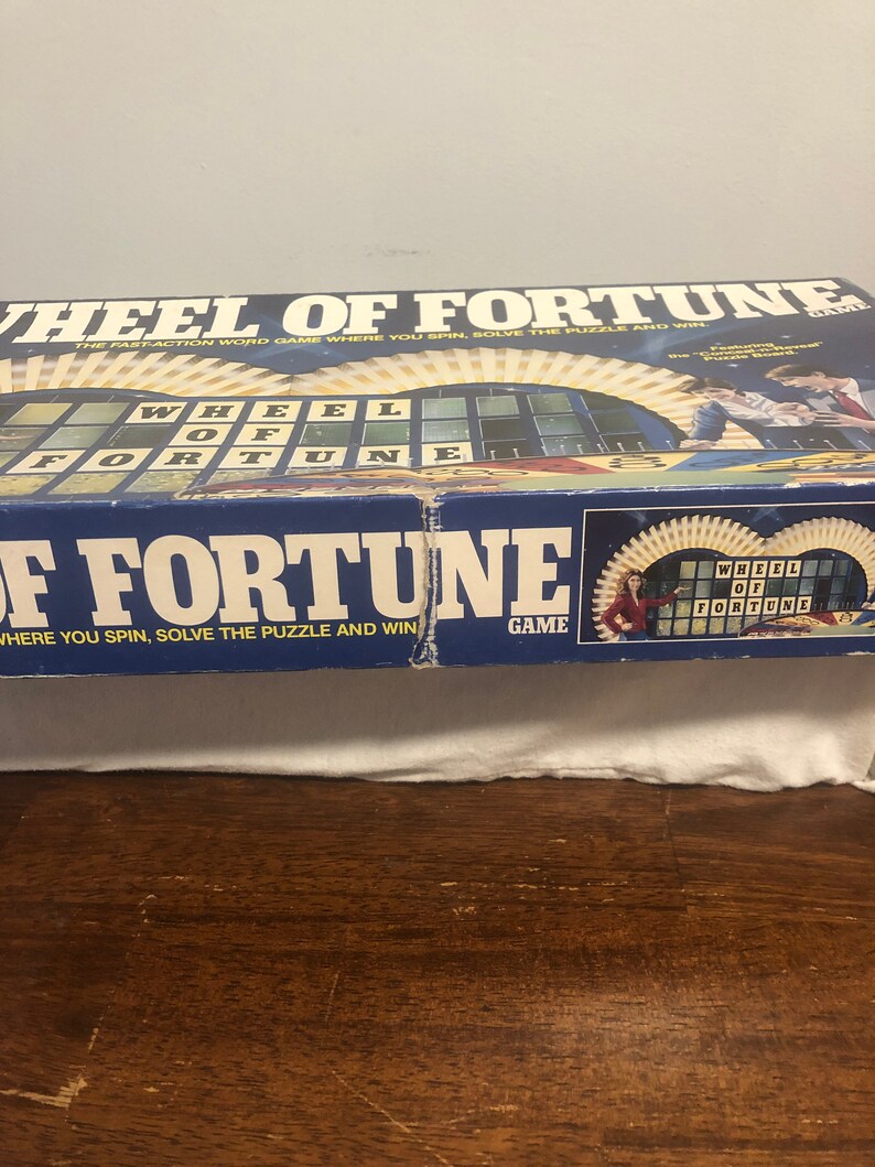Wheel of Fortune- Home Game - Etsy
