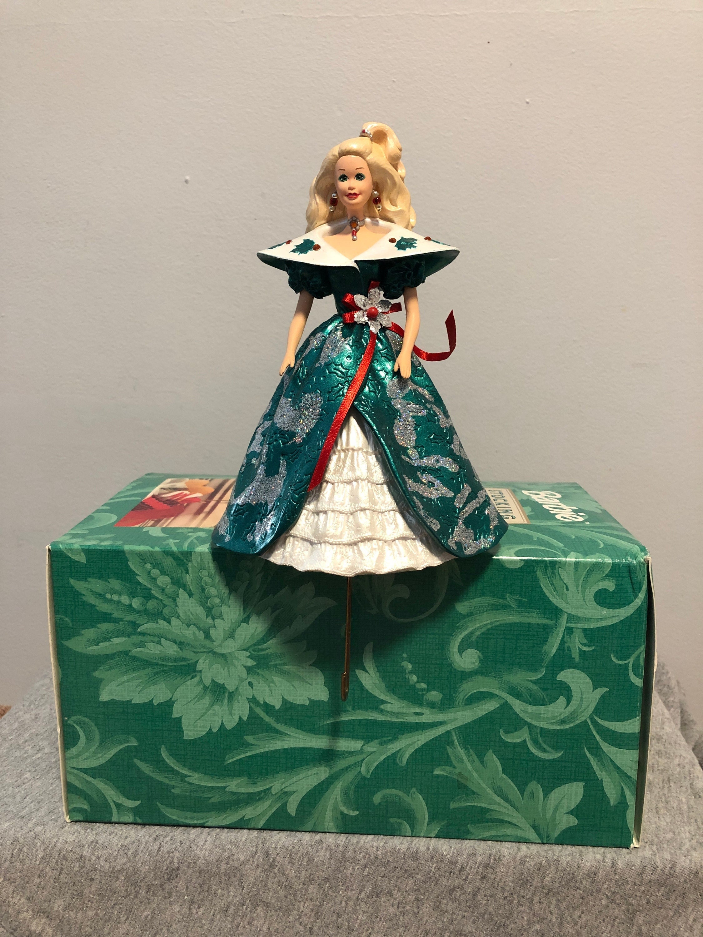 Hallmark Holiday Barbie Stocking Hanger - Etsy