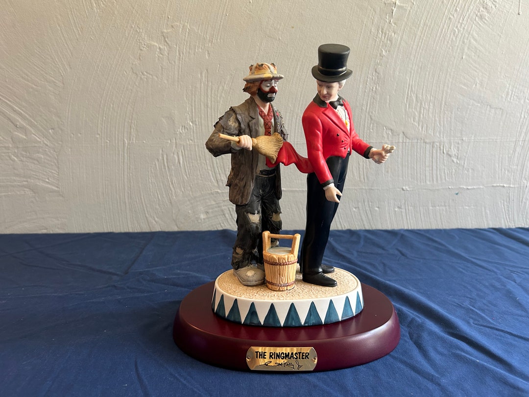 Flambro Emmett Kelly Jr. the Ringmaster 1993 - Etsy