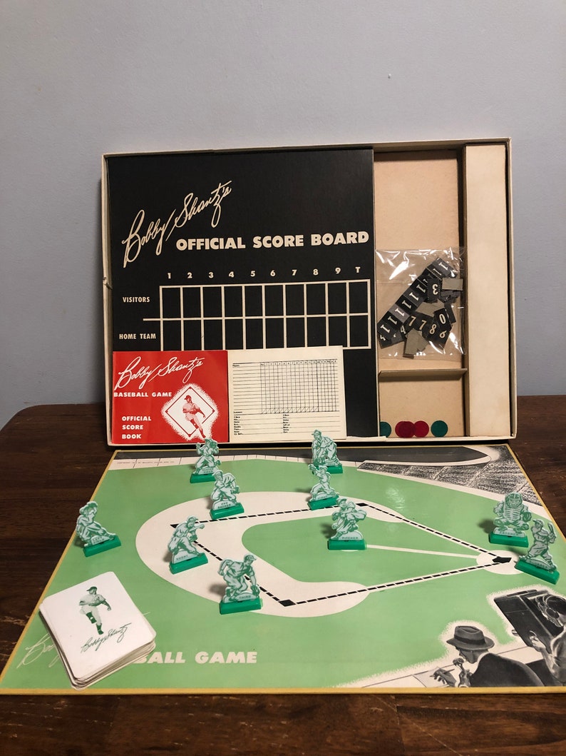 1954 Bobby Shantz Baseball Game - Etsy