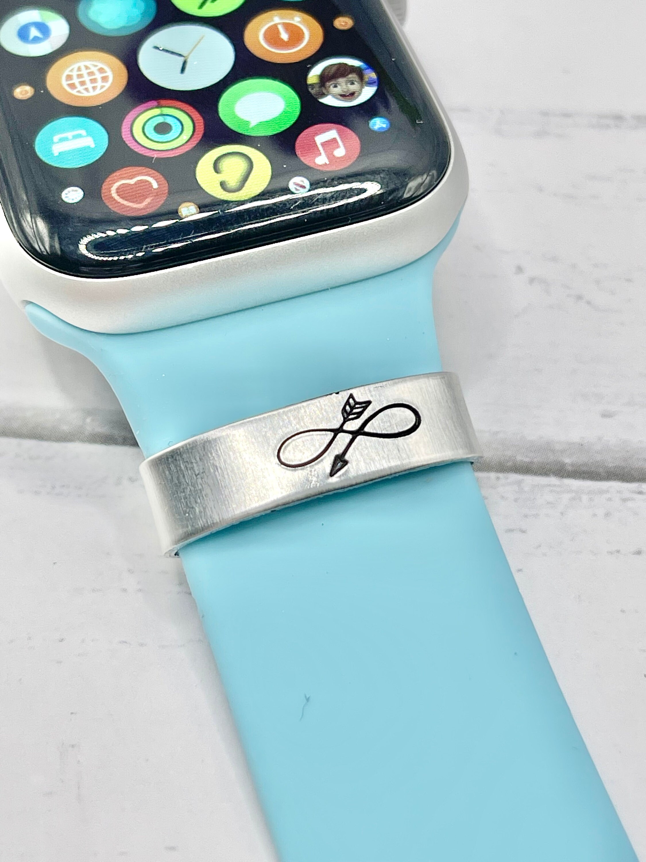 Infinity Arrow Watch Band Charm Personalized Smart Watch - Etsy