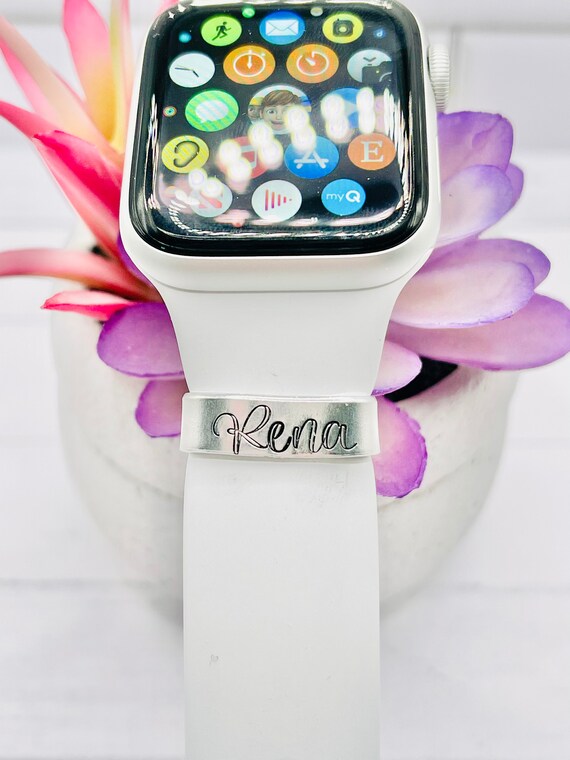 Watch Band Charm Personalized Smart Watch Accessory Gift for - Etsy