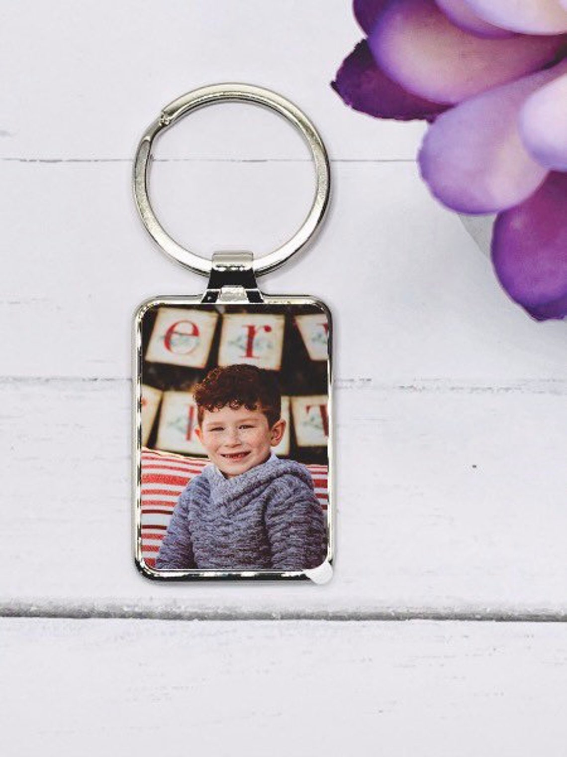 Personalized Photo Keychain Custom Keychain Personalized | Etsy