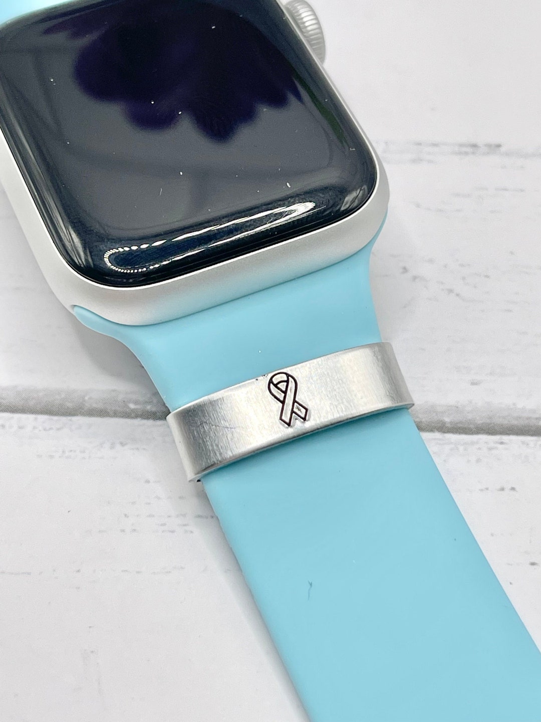 Awareness Ribbon Watch Band Charm Personalized, Smart Watch Accessory ...
