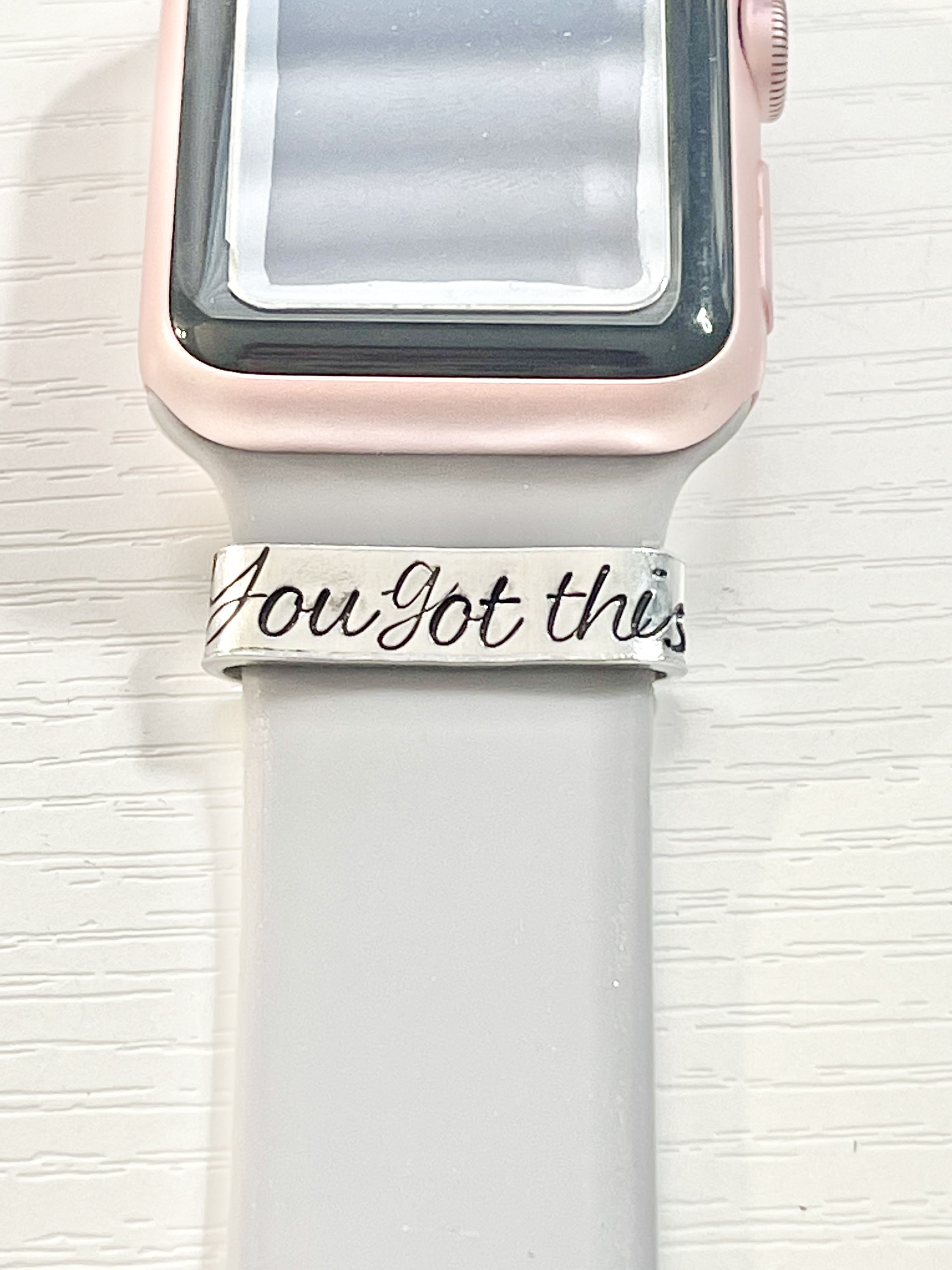 Watch Band Charm Personalized Smart Watch Accessory Custom - Etsy