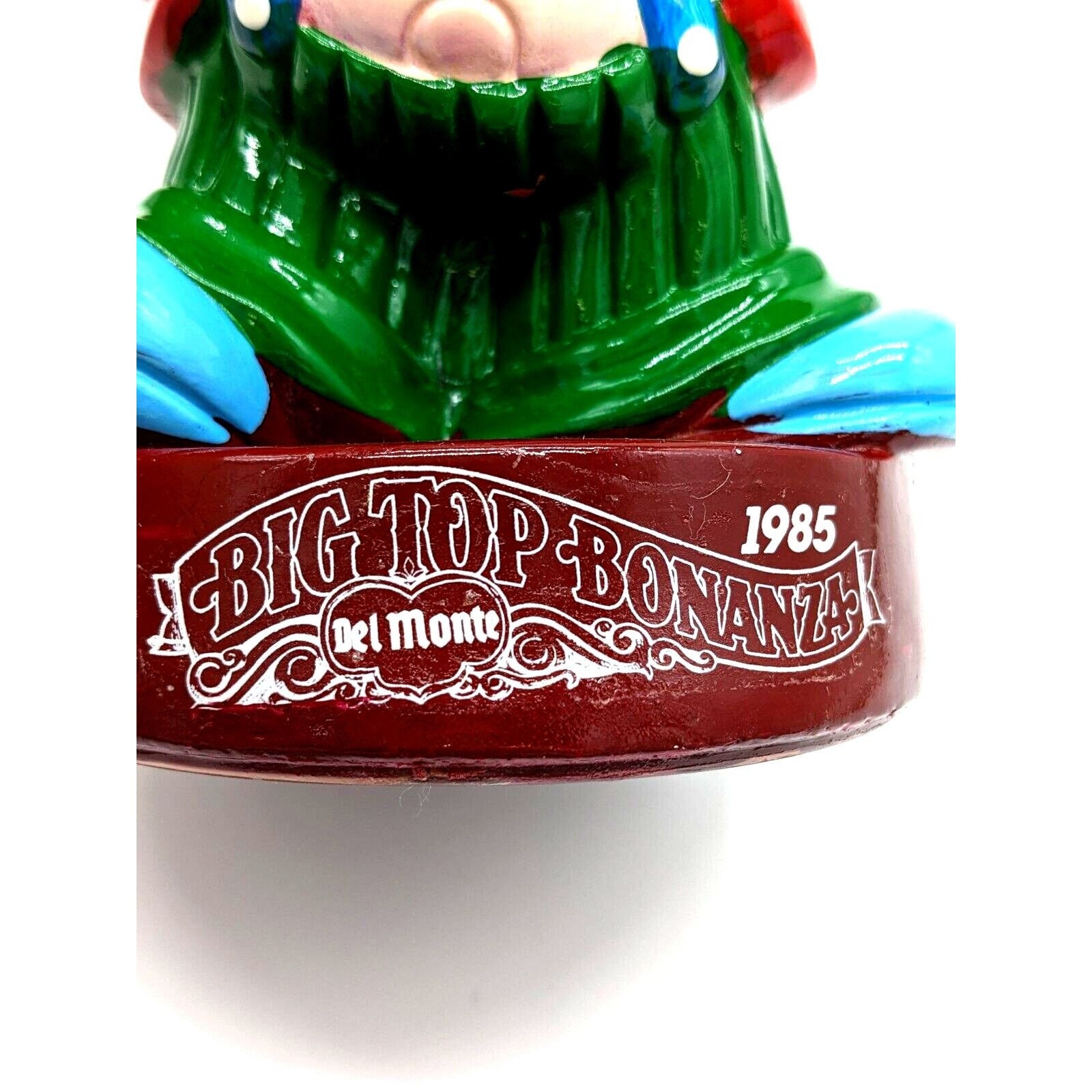 1985 Del Monte Big Top Bonanza Clown Bank Plastic Advertising Never ...