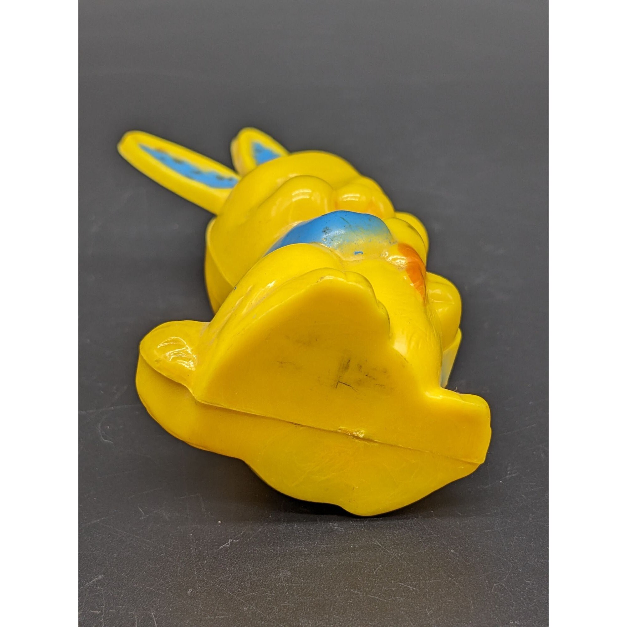1950's Irwin Plastic Easter Bunny Rabbit Rattle Yellow - Etsy