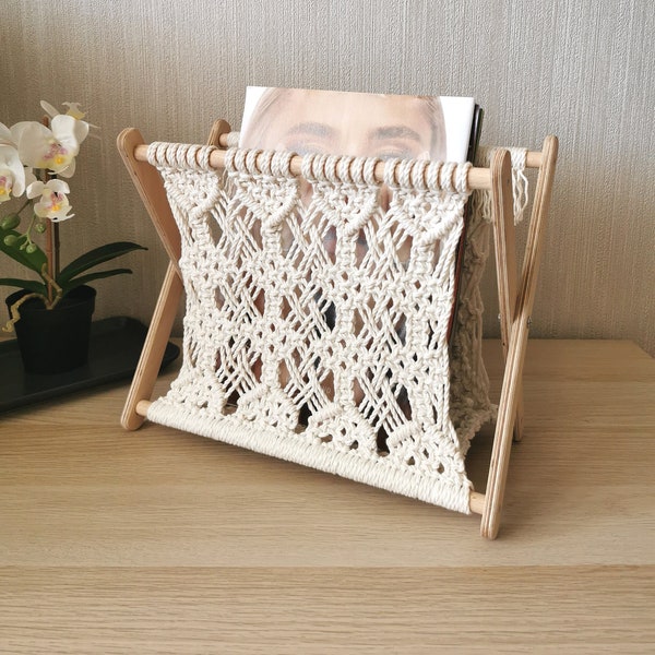 Magazine Holder - Etsy