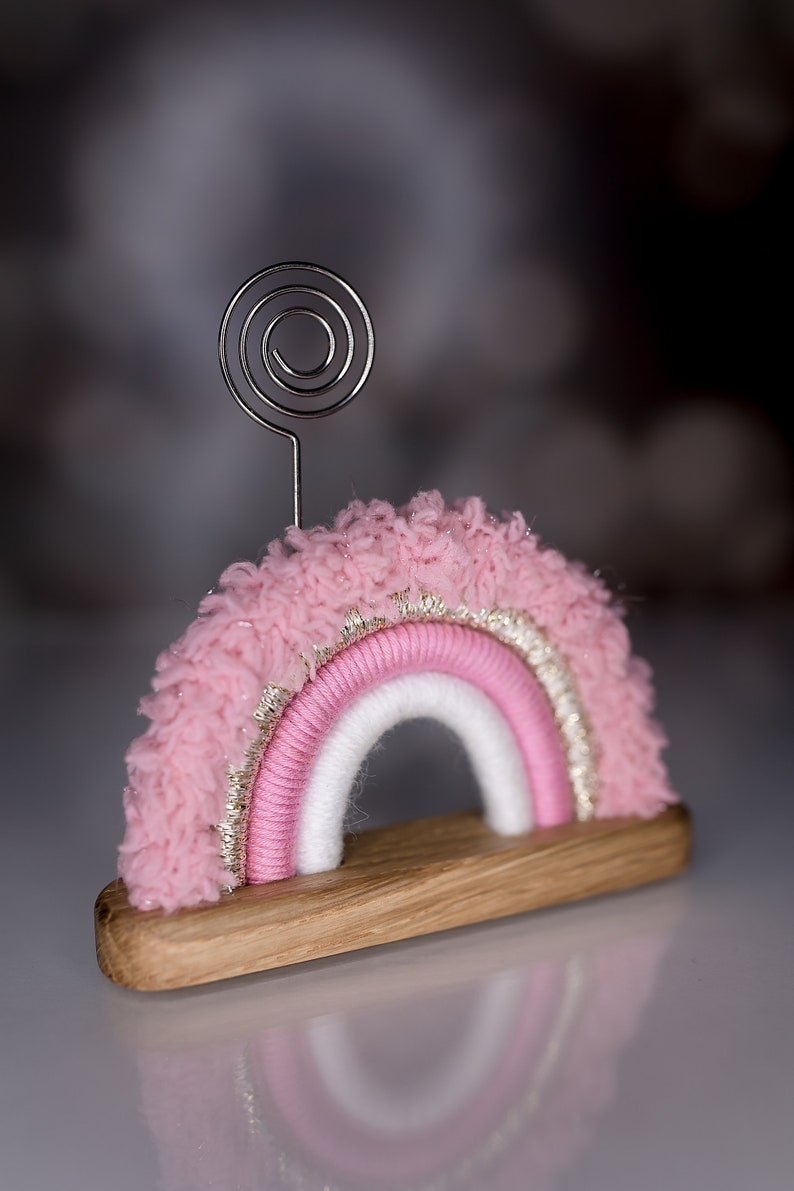 Rainbow Standing Photo Holder Sign Holder Picture Frame - Etsy