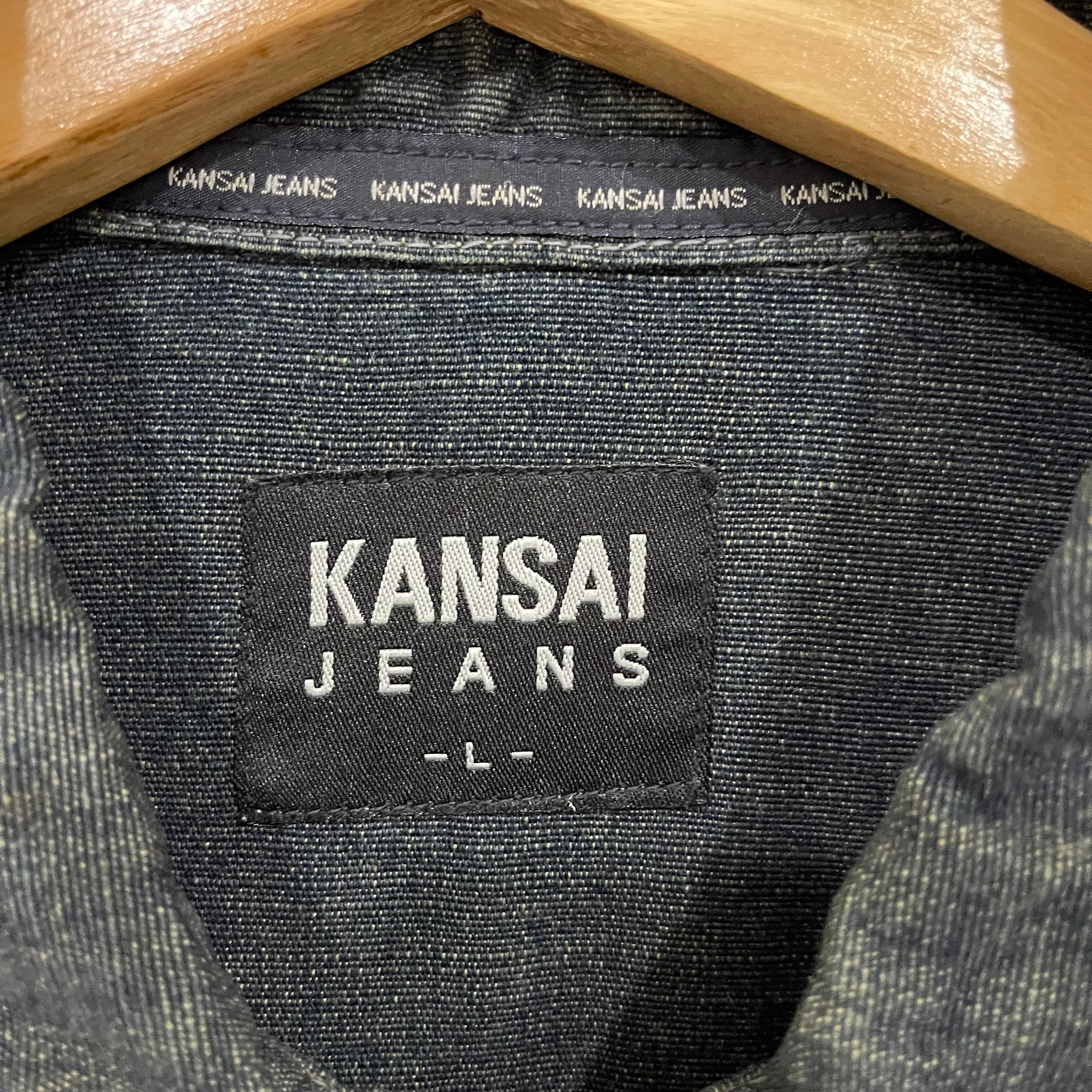 ヴィンテージ!! 関西ジーンズ×山本寛斎 デニムジャケット - Etsy ヴィンテージ!! 関西ジーンズ×山本寛斎 デニムジャケット - Etsy