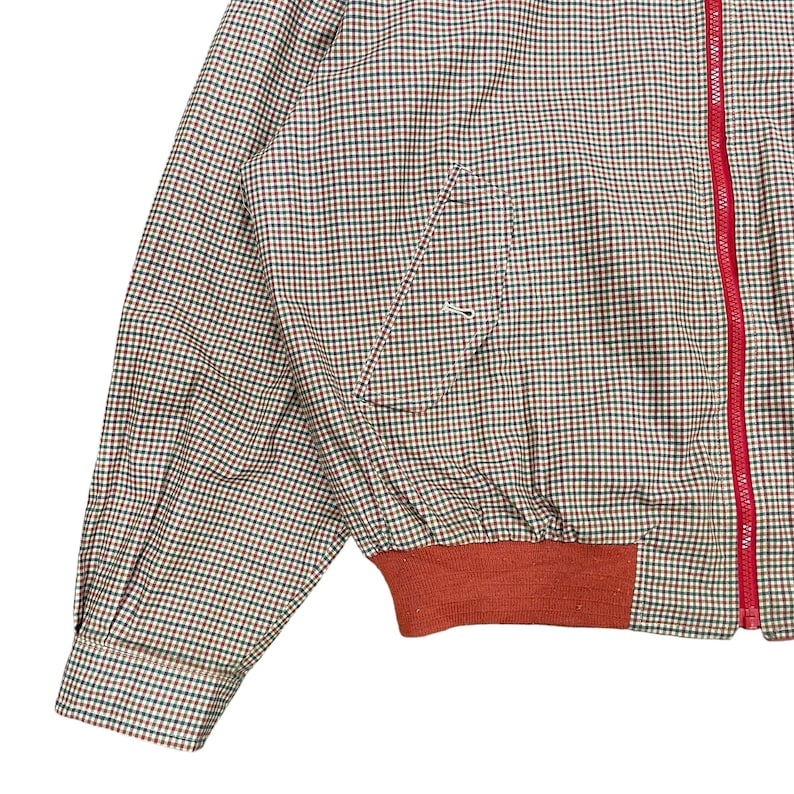 Vintage 90s Alfred Dunhill Reversible Harrington Zipper Jacket Made in ...