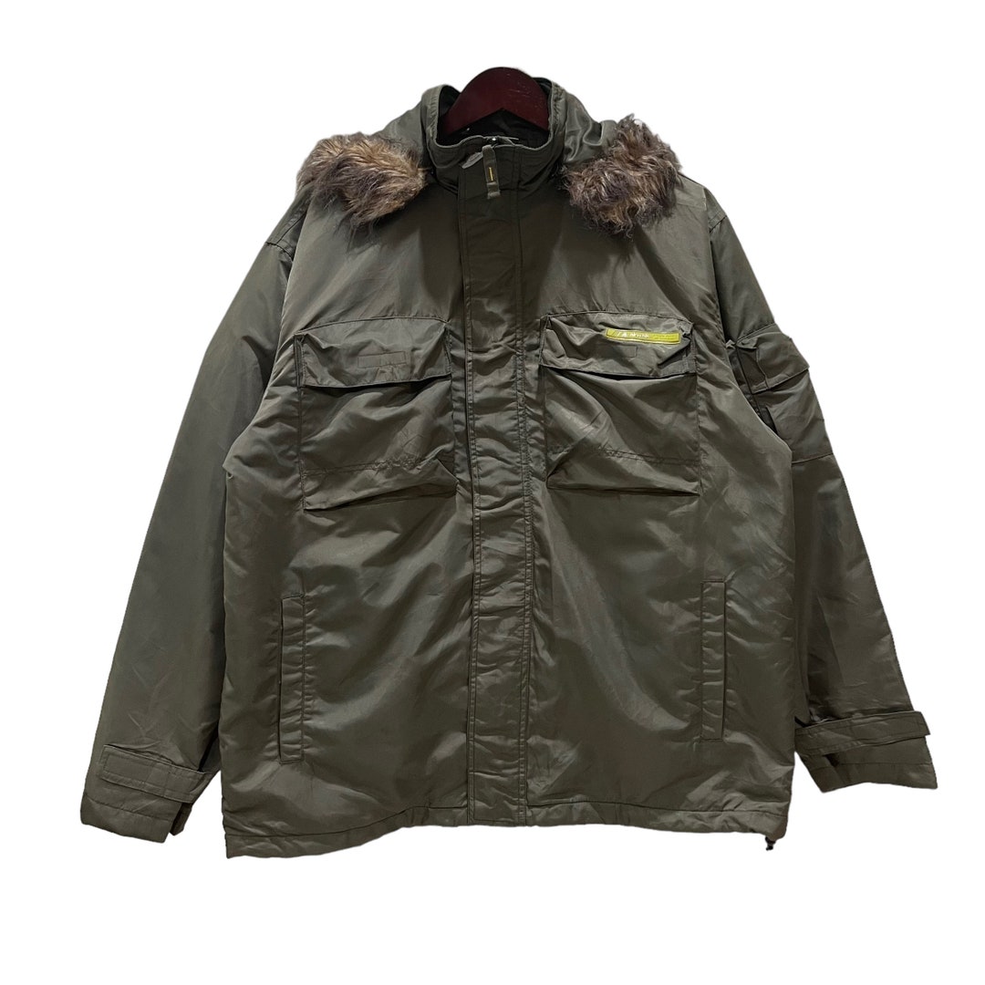 Vintage Airwalk Military Design Avirex Alpha Industries Hoodie Bomber ...