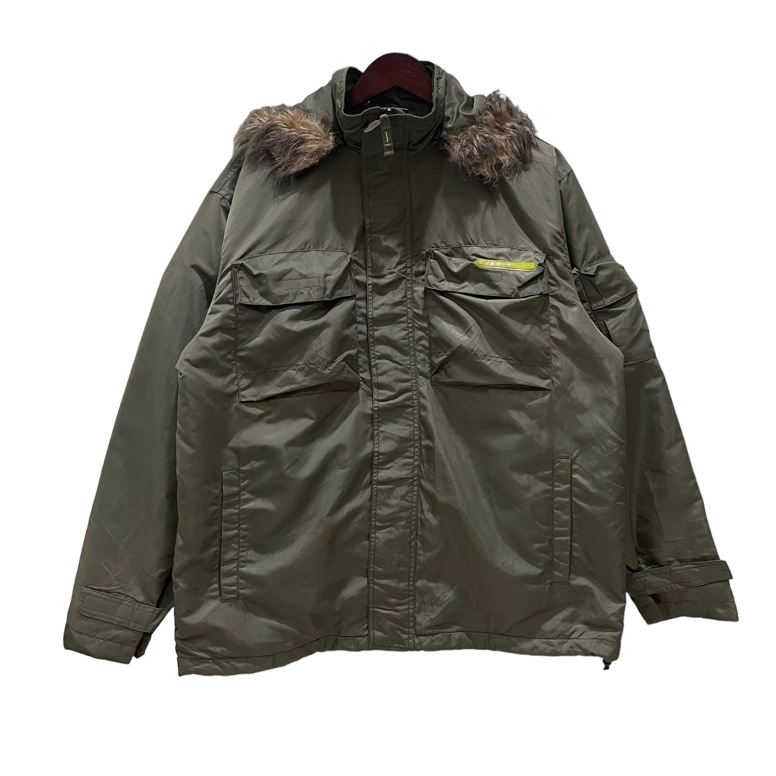 Vintage Airwalk Military Design Avirex Alpha Industries Hoodie Bomber ...
