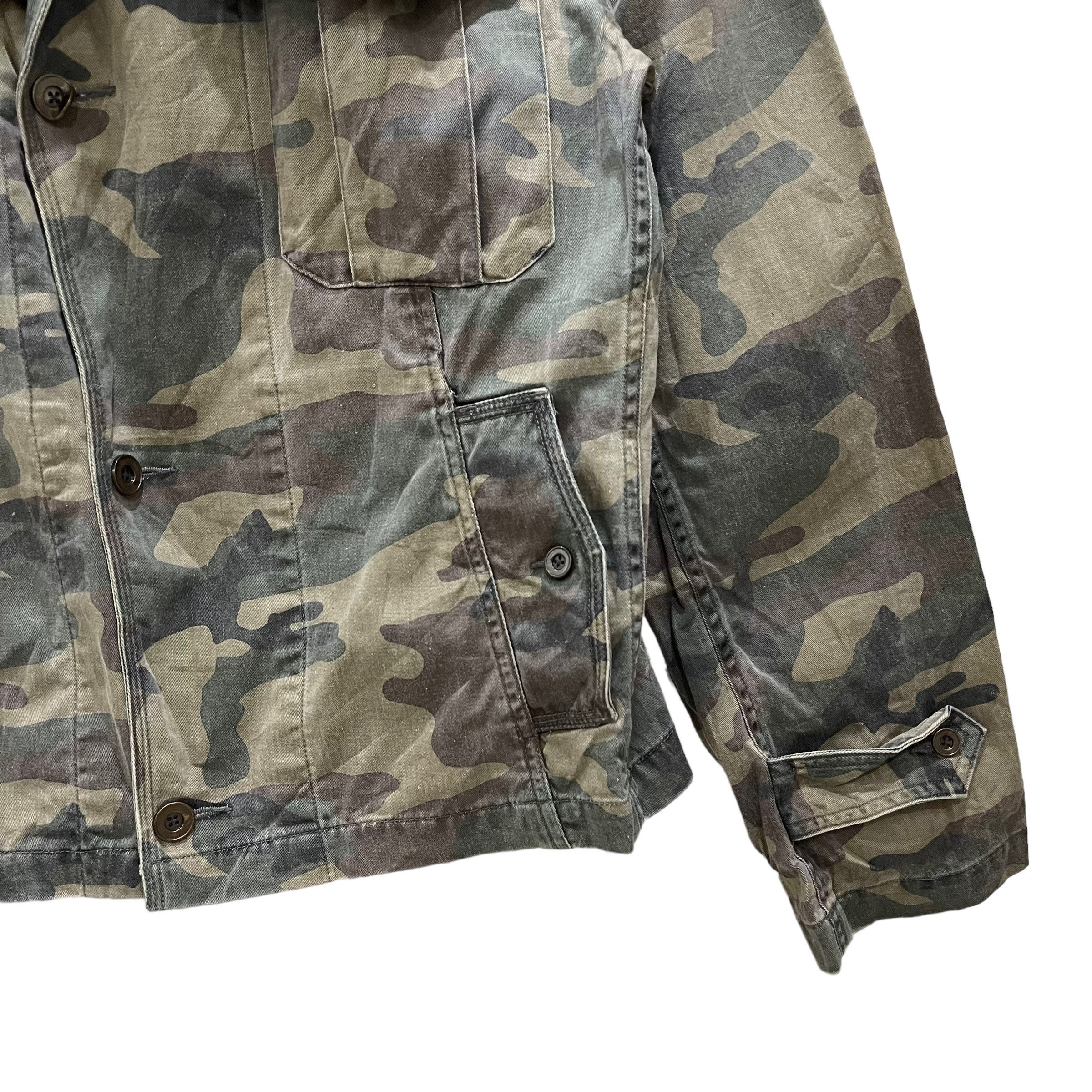 Vintage Military Style US Army Camouflage Jacket - Etsy