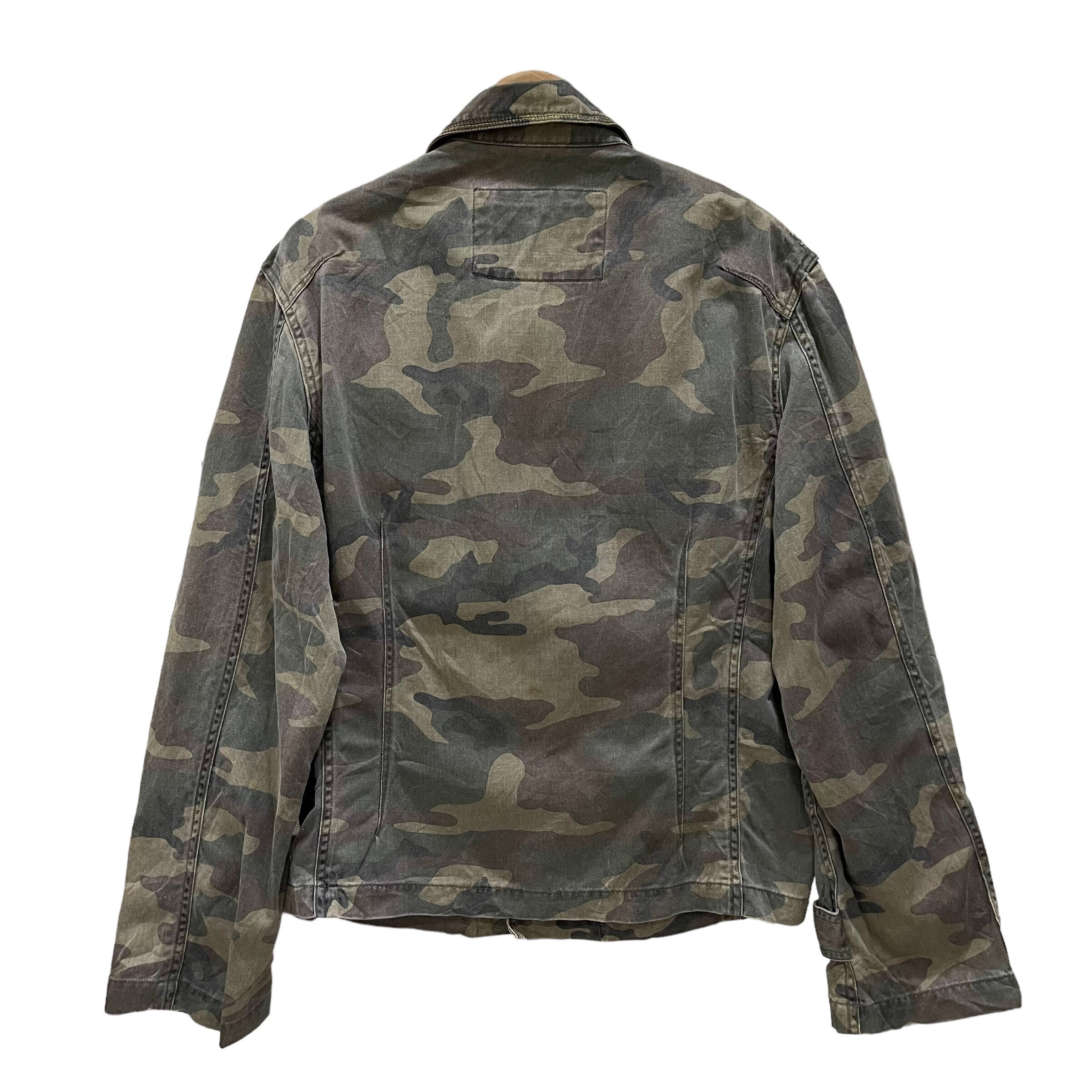 Vintage Military Style US Army Camouflage Jacket - Etsy