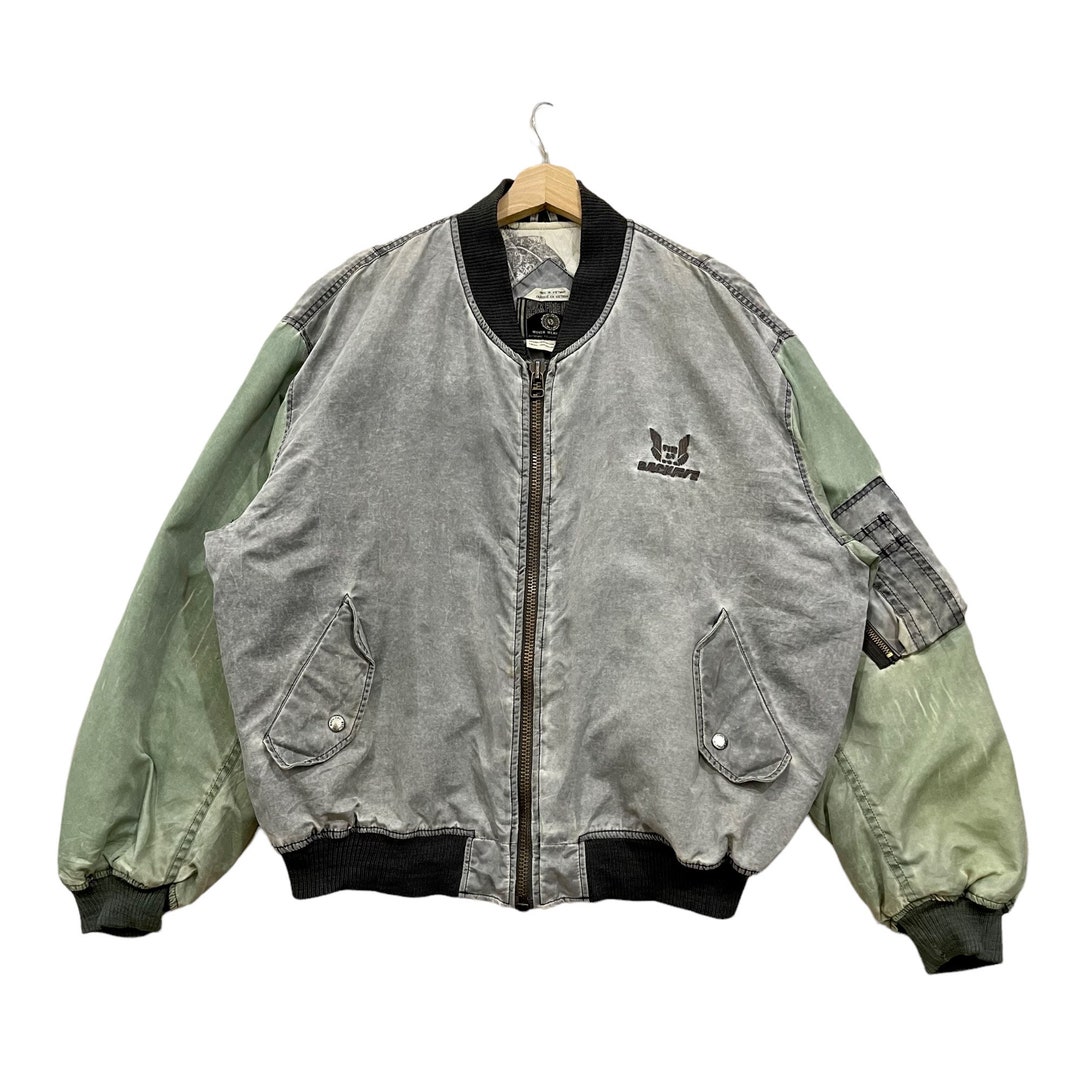 Vintage!! Back Fire MA1 Military Flight Bomber Zipper Jacket - Etsy