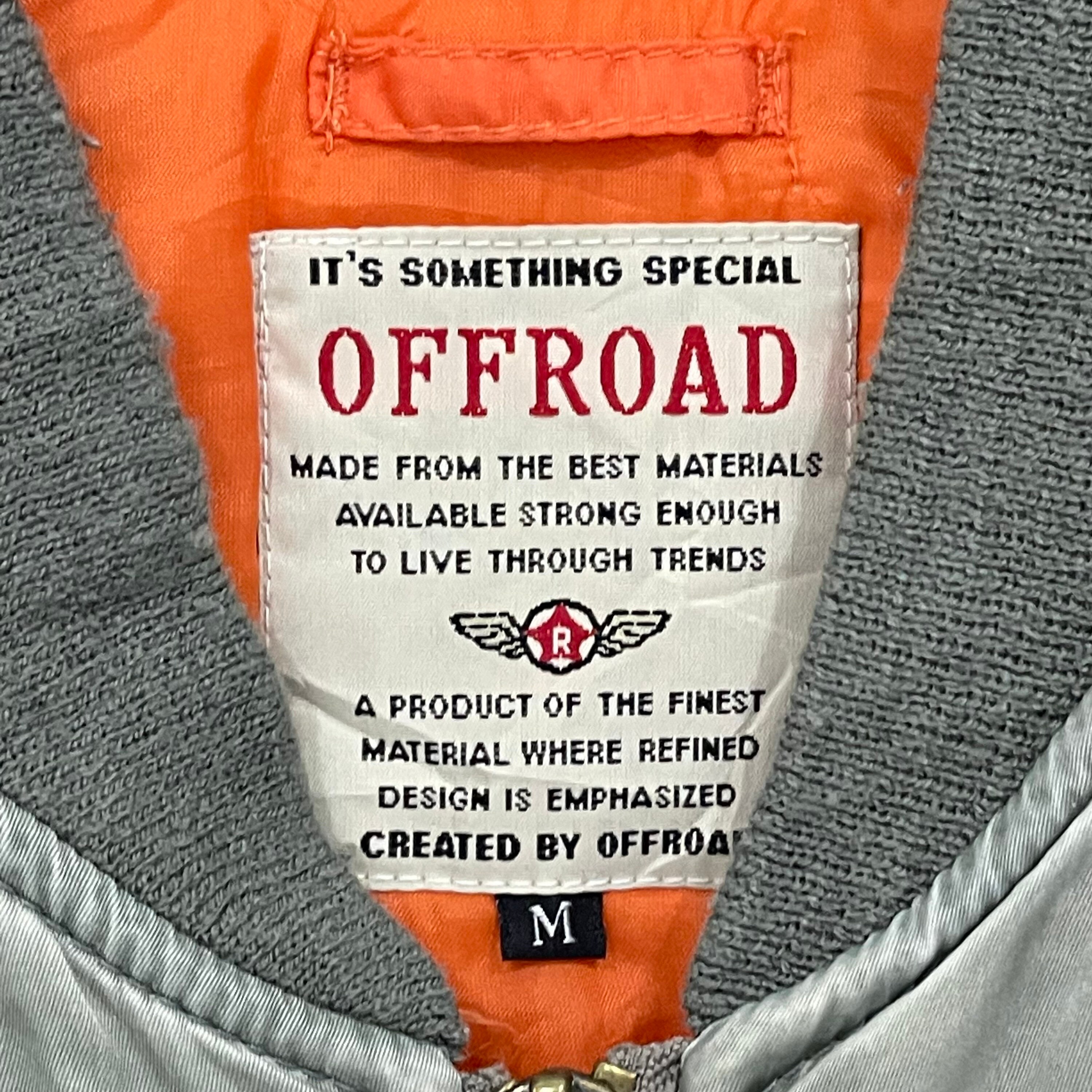 Vintage 90s OFFROAD MA-1 US Army Us Air Forces Flight Bomber Vintage 90s OFFROAD MA-1 US Army Us Air Forces Flight Bomber