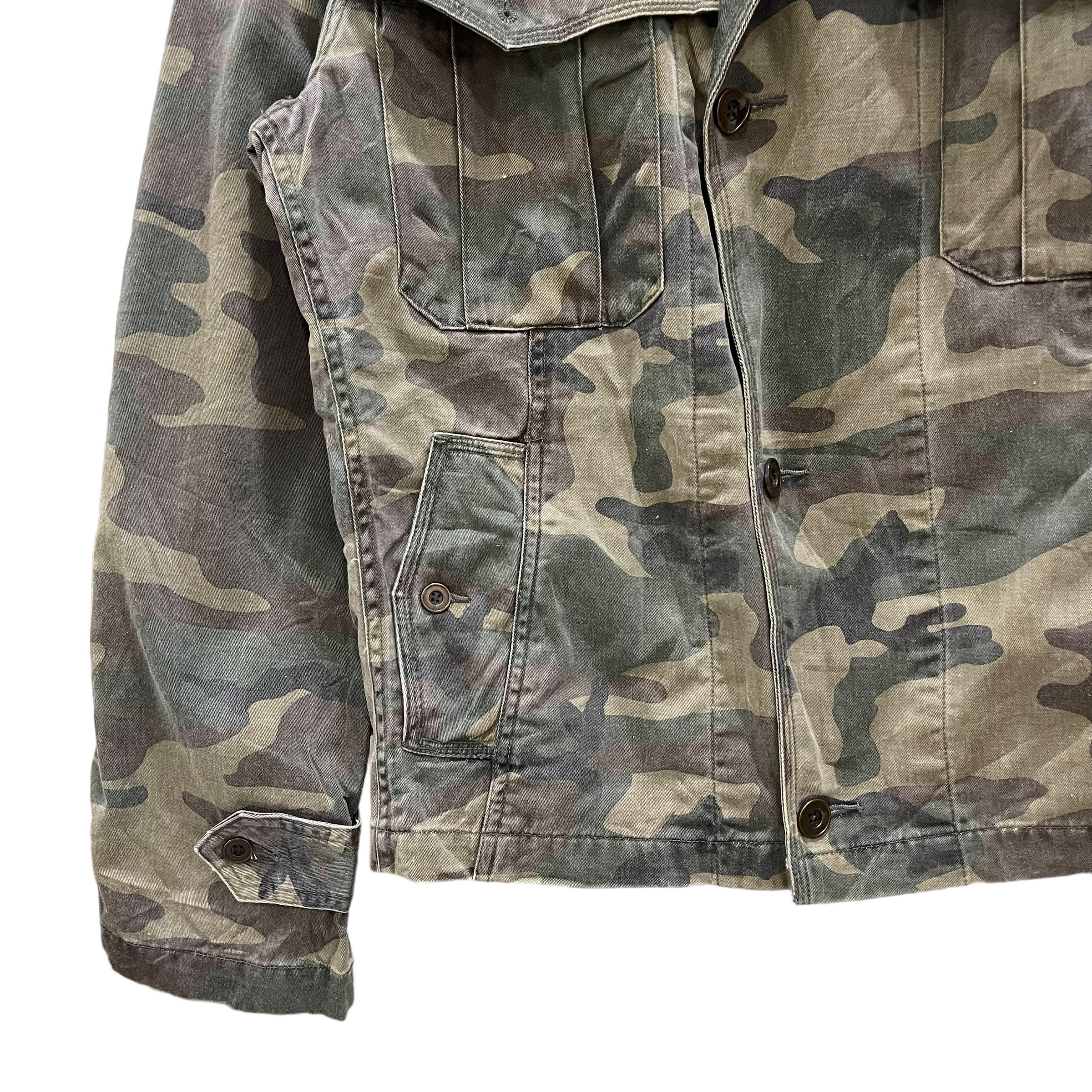 Vintage Military Style US Army Camouflage Jacket - Etsy