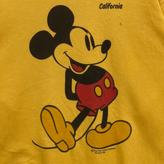 Vintage!! California Mickey Mouse Walt Disney Sweater… - Gem