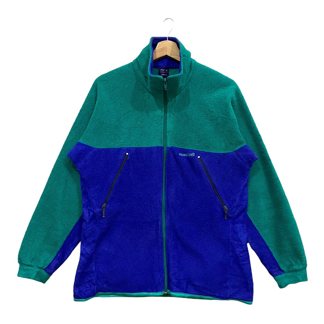 Vintage Mont-bell Polarlite Colourway Fleece Zipper Outdoor Jacket - Etsy